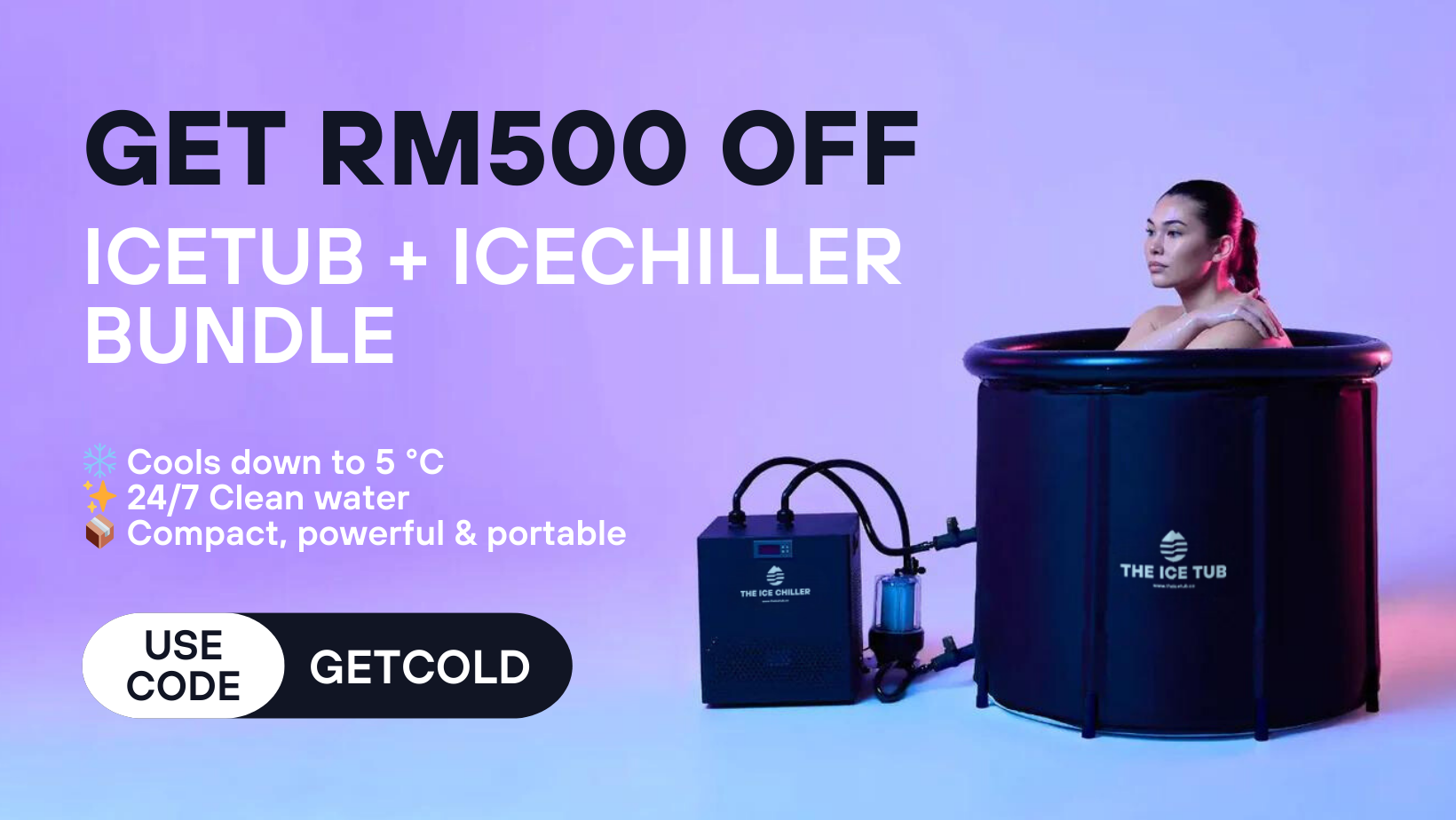 IceBath Malaysia — Portable & Insulated Ice Bath & Chillers in Asia